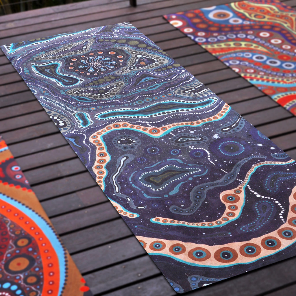 Fine Art Yoga Mat - WATER – I Love Chakra USA